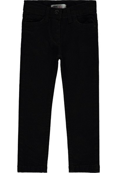 Civil Girls Kız Çocuk Kot Pantolon 10-13 Yaş Siyah