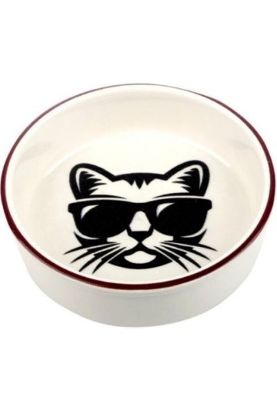 GND Pet Kedi Seramik Mama Su Kabı 0,2LT/11CM