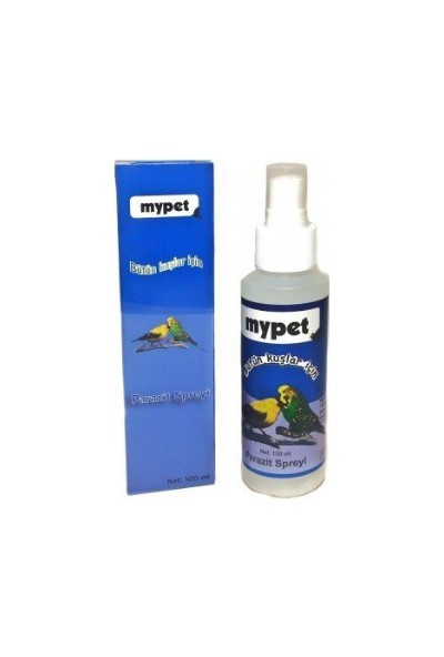 Mypet Kuşlar Için Bit Pire Parazit Spreyi 100 ml Mypet Kuşlar Için Bit Pire Parazit Spreyi 100 ml