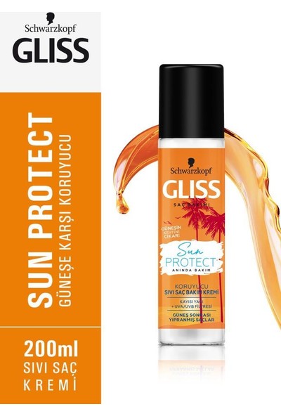 Gliss Sun Protect Sıvı Saç Kremi 200 ml