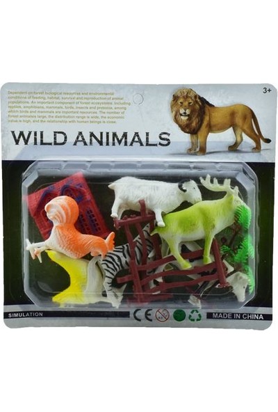 Canem Oyuncak Sevimli Çiftlik Seti NO:2525-31 Canem Oyuncak Sevimli Çiftlik Seti NO:2525-31