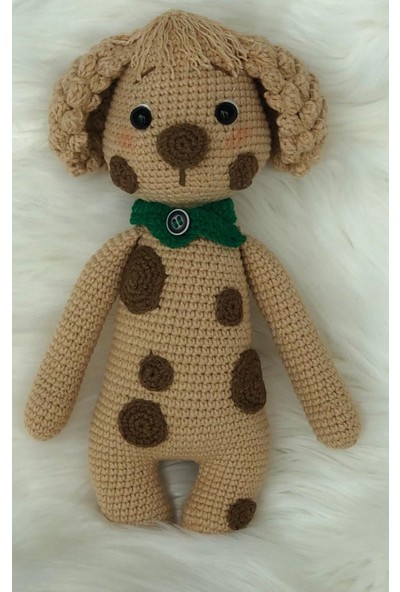 Oyuncak Park Köpek Dogos Amigurumi Organik Oyuncak
