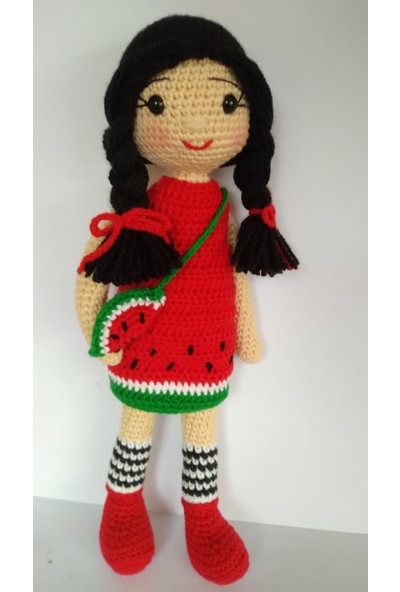 Karpuz Bebek Amigurumi Oyuncak Karpuz Bebek Amigurumi Oyuncak
