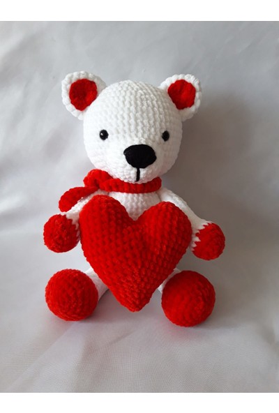 Kalpli Ayıcık Amigurumi Oyuncak
