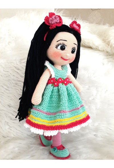 Sevimli Melek Bebek Amigurumi Oyuncak