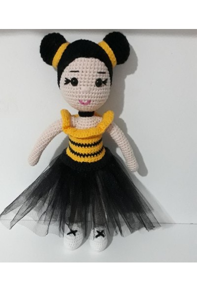 Bal Kız Bebek Amigurumi Oyuncak
