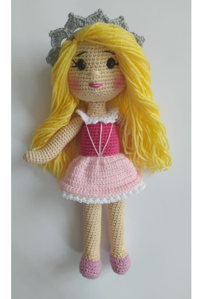 Oyuncak Park Uyuyan Güzel Bebek Amigurumi Organik Oyuncak