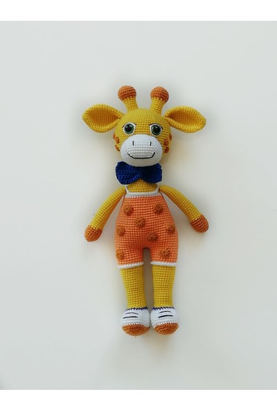 Yakışıklı Zürafa Amigurumi Oyuncak
