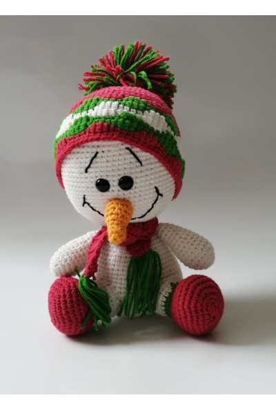 Ponçik Kardan Adam Amigurumi Oyuncak Ponçik Kardan Adam Amigurumi Oyuncak