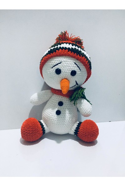 Mutlu Kardan Adam Amigurumi Oyuncak Mutlu Kardan Adam Amigurumi Oyuncak