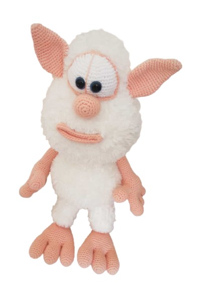 Oyuncak Park Bobaa Kar Canavarı Amigurumi Organik Oyuncak