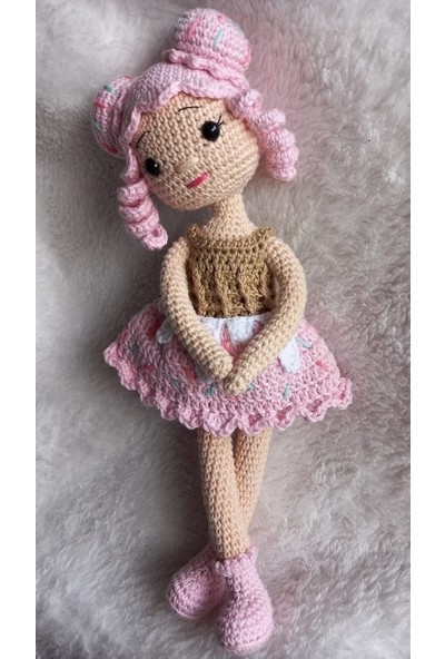 Oyuncak Park Cupcake Bebek Amigurumi Organik Oyuncak