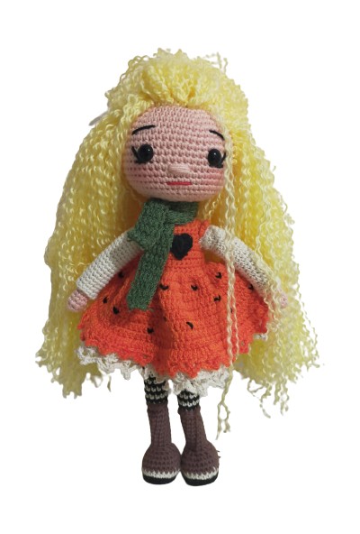 Oyuncak Park Kış Güneşi Bebek Amigurumi Organik Oyuncak