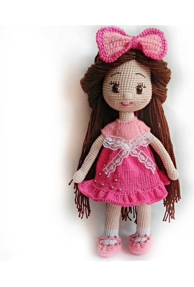 Oyuncak Park Betül Bebek Amigurumi Organik Oyuncak