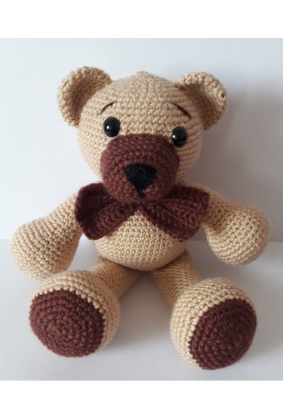 Oyuncak Park Tombik Papyonlu Ayıcık Amigurumi Organik Oyuncak Oyuncak Park Tombik Papyonlu Ayıcık Amigurumi Organik Oyuncak