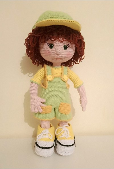 Oyuncak Park Afacan Bebek Amigurumi Organik Oyuncak