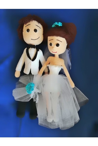 Oyuncak Park Gelin ve Damat Bebek Amigurumi Organik Oyuncak Oyuncak Park Gelin ve Damat Bebek Amigurumi Organik Oyuncak