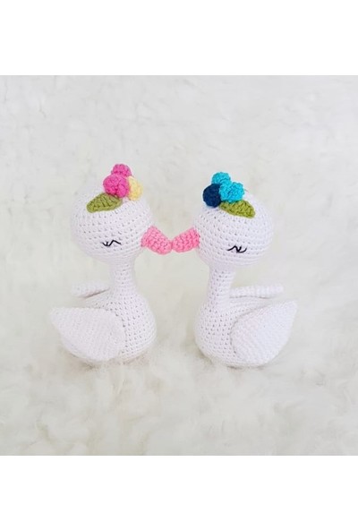 Oyuncak Park Sevimli Kuğular Amigurumi Organik Oyuncak Oyuncak Park Sevimli Kuğular Amigurumi Organik Oyuncak