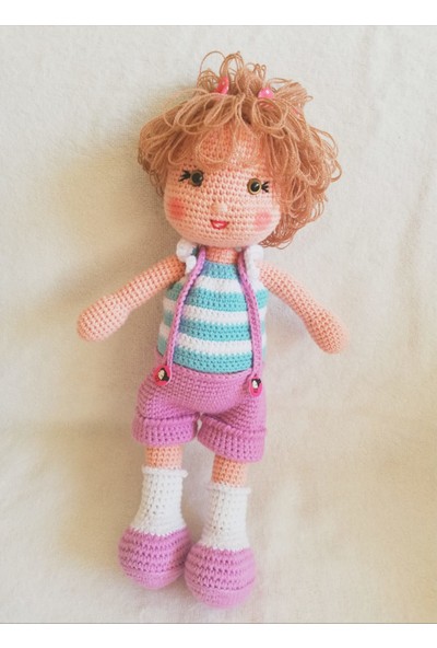 Oyuncak Park Rüzgar Gülü Bebek Amigurumi Organik Oyuncak