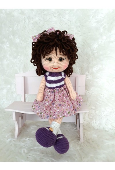 Oyuncak Park Zizi Bebek Amigurumi Organik Oyuncak