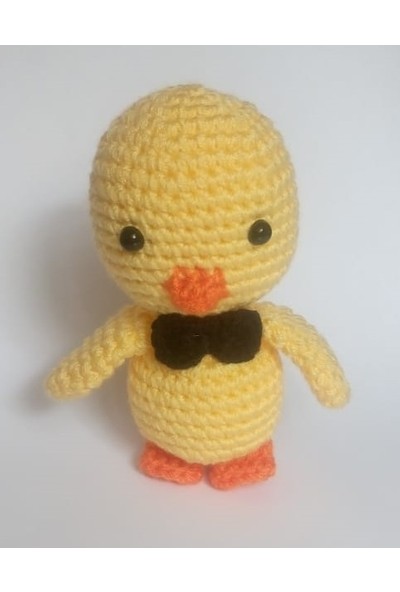 Oyuncak Park Küçük Civciv Amigurumi Organik Oyuncak