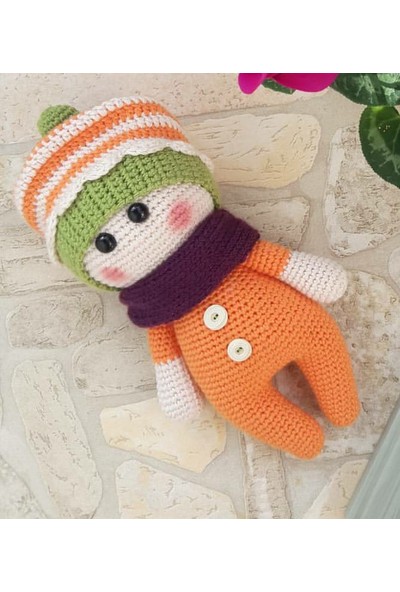 Oyuncak Park Sevimli Uyku Arkadaşım Amigurumi Organik Oyuncak