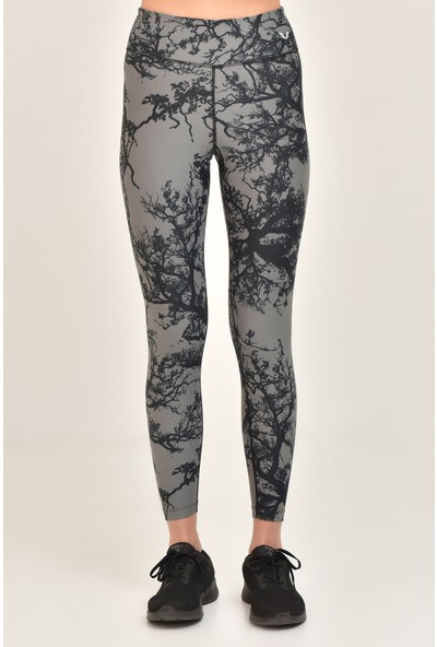 Bilcee Gri Desenli Yüksel Bel Toparlayıcı Kadın Tayt GS-8121 Bilcee Gri Desenli Yüksel Bel Toparlayıcı Kadın Tayt GS-8121