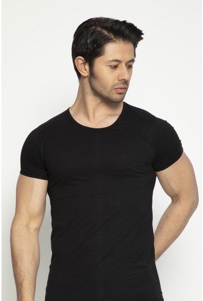 Tolin 3 Lü Paket %100 Pamuk Siyah O Yaka Erkek Süprem Fanila 314S Tolin 3 Lü Paket %100 Pamuk Siyah O Yaka Erkek Süprem Fanila 314S