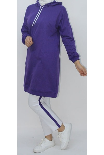 Ezra Tesettür Eşofman Takımı Mor Ezra Tesettür Eşofman Takımı Mor