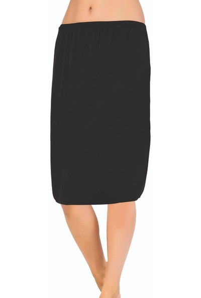 Ersoy Collection Kadın Düz Ipeksi Dokulu Mikrofiber Midi Jupon Ersoy Collection Kadın Düz Ipeksi Dokulu Mikrofiber Midi Jupon