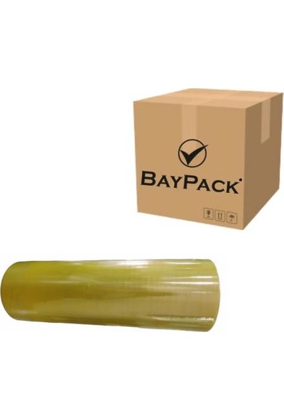 Baypack Pe Streç Film 30 cm 8 Mikron 1500 Metre (1 Koli 4'lü) Baypack Pe Streç Film 30 cm 8 Mikron 1500 Metre (1 Koli 4'lü)