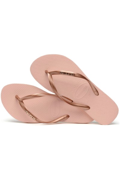 Havaianas Sandalias Slim Logo Metallic Slippers 4119875-3606 Havaianas Sandalias Slim Logo Metallic Slippers 4119875-3606