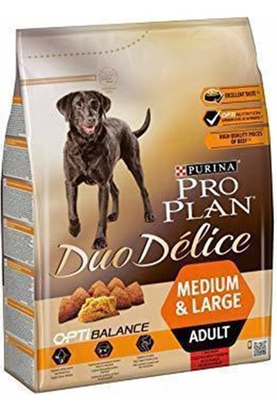 Pro Plan Duo Delice Medıum&large Parça Sığır Etli Yetişkin Köpek Maması 10 kg Pro Plan Duo Delice Medıum&large Parça Sığır Etli Yetişkin Köpek Maması 10 kg