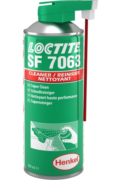Loctite Sf 7063 Genel Amaçlı Yüzey Temizleyici 400 ml Loctite Sf 7063 Genel Amaçlı Yüzey Temizleyici 400 ml