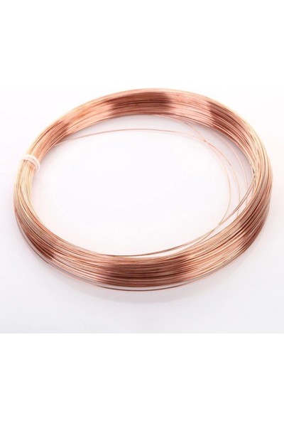 Hdg Kaplamasız Çıplak Bakır Tel - 1 mm çap - 20 metre