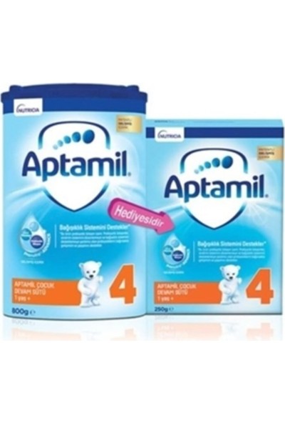 Aptamil Devam Sütü 800 + 250 gr 4 Numara Aptamil Devam Sütü 800 + 250 gr 4 Numara