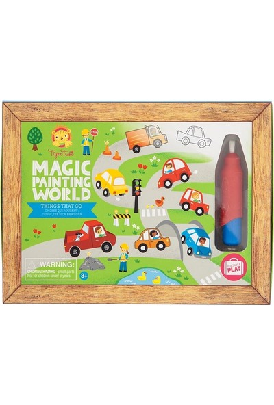 Tiger Tribe Sihirli Boyama / Things That Go Tiger Tribe Sihirli Boyama / Things That Go