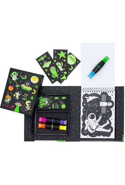 Tiger Tribe Neon Boyama Seti / Outer Space Tiger Tribe Neon Boyama Seti / Outer Space