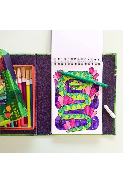 Tiger Tribe Boyama Seti / Hayvanlar Tiger Tribe Boyama Seti / Hayvanlar