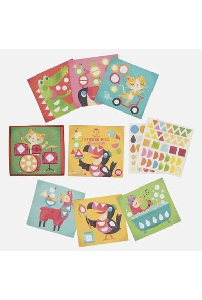 Tiger Tribe Sticker Seti / Crazy Animals Tiger Tribe Sticker Seti / Crazy Animals