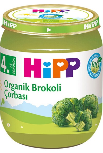 Hipp Organik Brokoli Püresi 125 gr