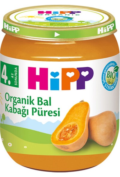 Hipp Organik Balkabağı Püresi 125 gr