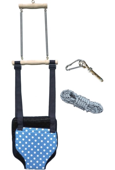 sigoly Bebek Hoppala Zıpzıp Asmalı Yaylı Salıncak Yürüteç Yardımcı Dübel ve Ip Dahil