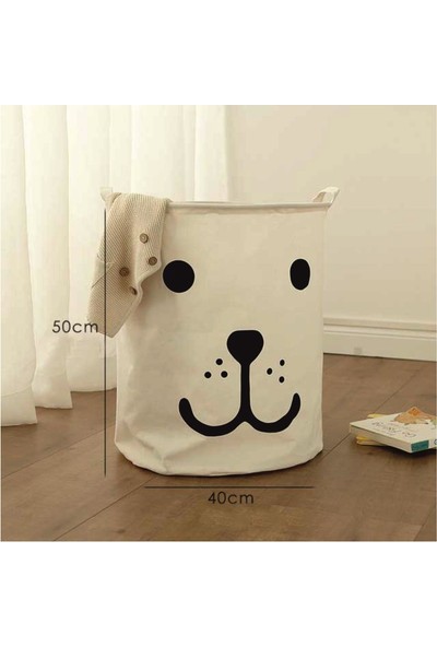 Lyn Home & Decor Gülen Köpek Çok Amaçlı Sepet