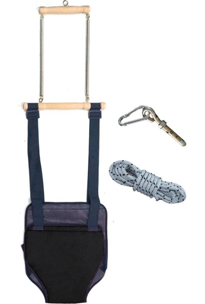 Sigoly Bebek Hoppala Zıpzıp Asmalı Yaylı Salıncak Yürüteç Yardımcı Dübel ve İp Dahil