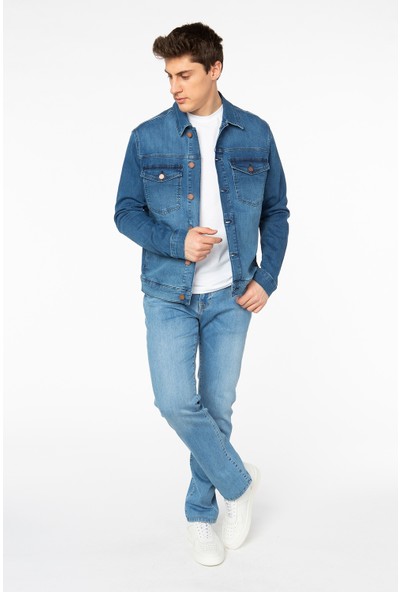 Vigoss Jeans Erkek Denim Ceket 96503-70388 Vigoss Jeans Erkek Denim Ceket 96503-70388