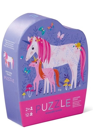 Crocodile Creek Mini Puzzle Unicorn 12 Parça Crocodile Creek Mini Puzzle Unicorn 12 Parça