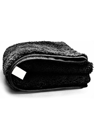Vizyon Park Mikrofiber Çift Yüzlü Araç Kurulama Bezi Overloklu Siyah Vizyon Park Mikrofiber Çift Yüzlü Araç Kurulama Bezi Overloklu Siyah