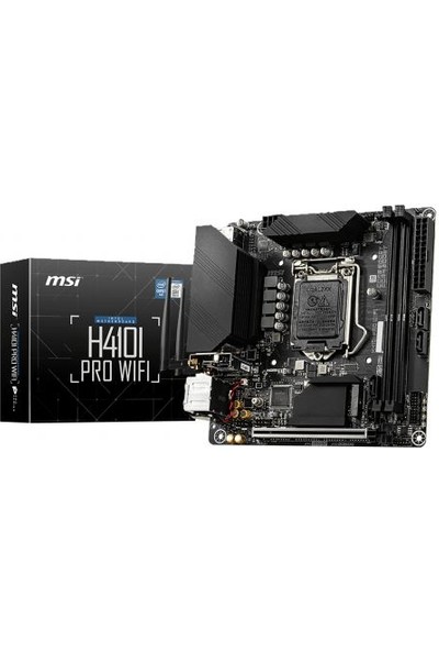 Msı MB H410I Pro Wıfı 2933 Mhz 1200PIN Pcı-E 3.0 Anakart