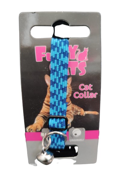 Funny Cat Kedi Boyun Tasması Çıngıraklı ve Ayarlanabilir Funny Cat Kedi Boyun Tasması Çıngıraklı ve Ayarlanabilir